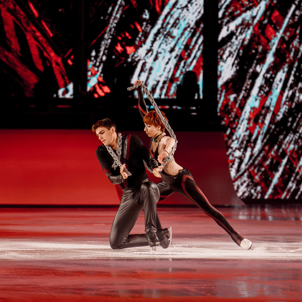 Evgeniia Lopavera & Geoffrey Brissaud at Art on Ice 2025